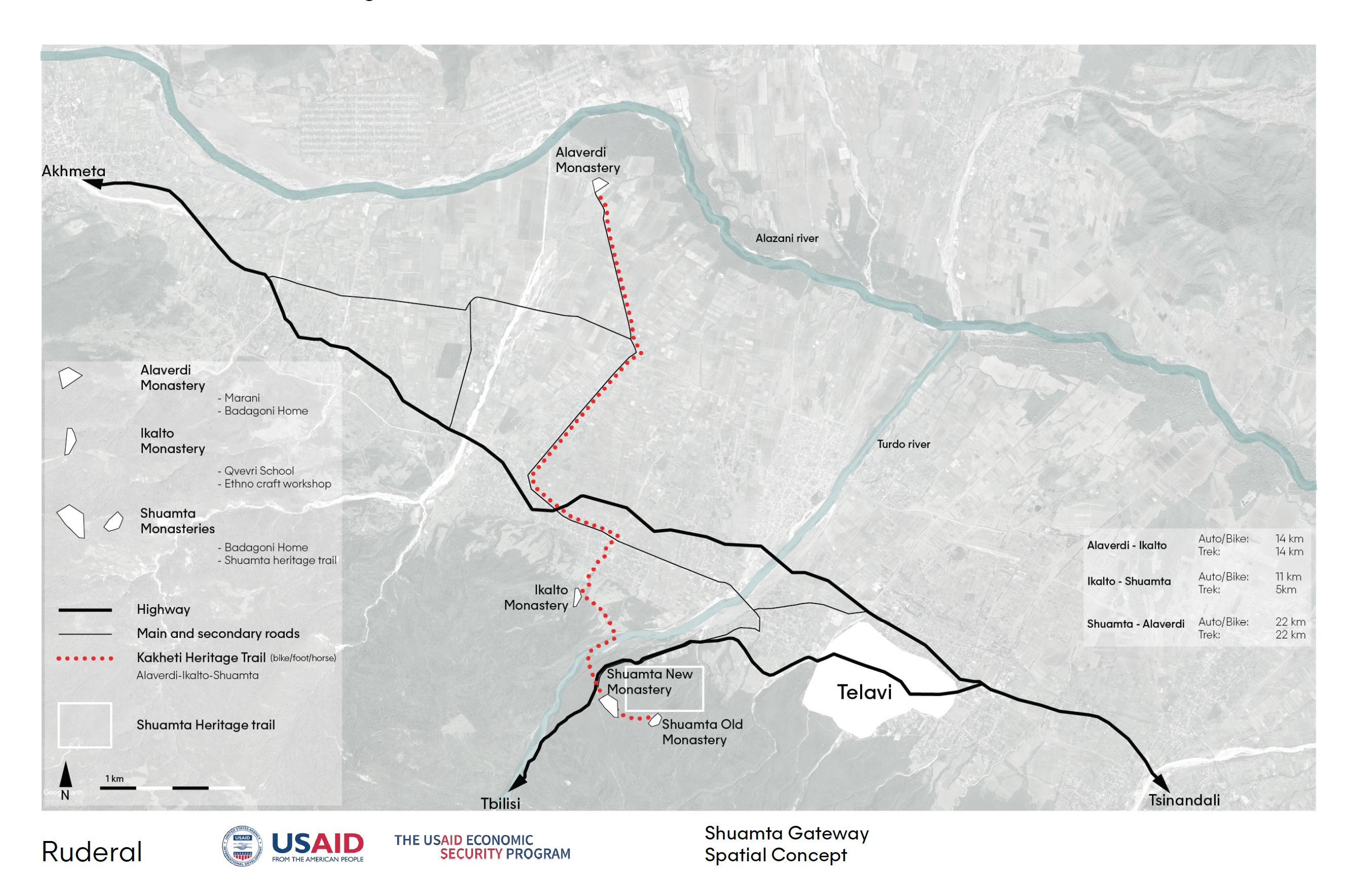 Tracing Trails in Shuamta
