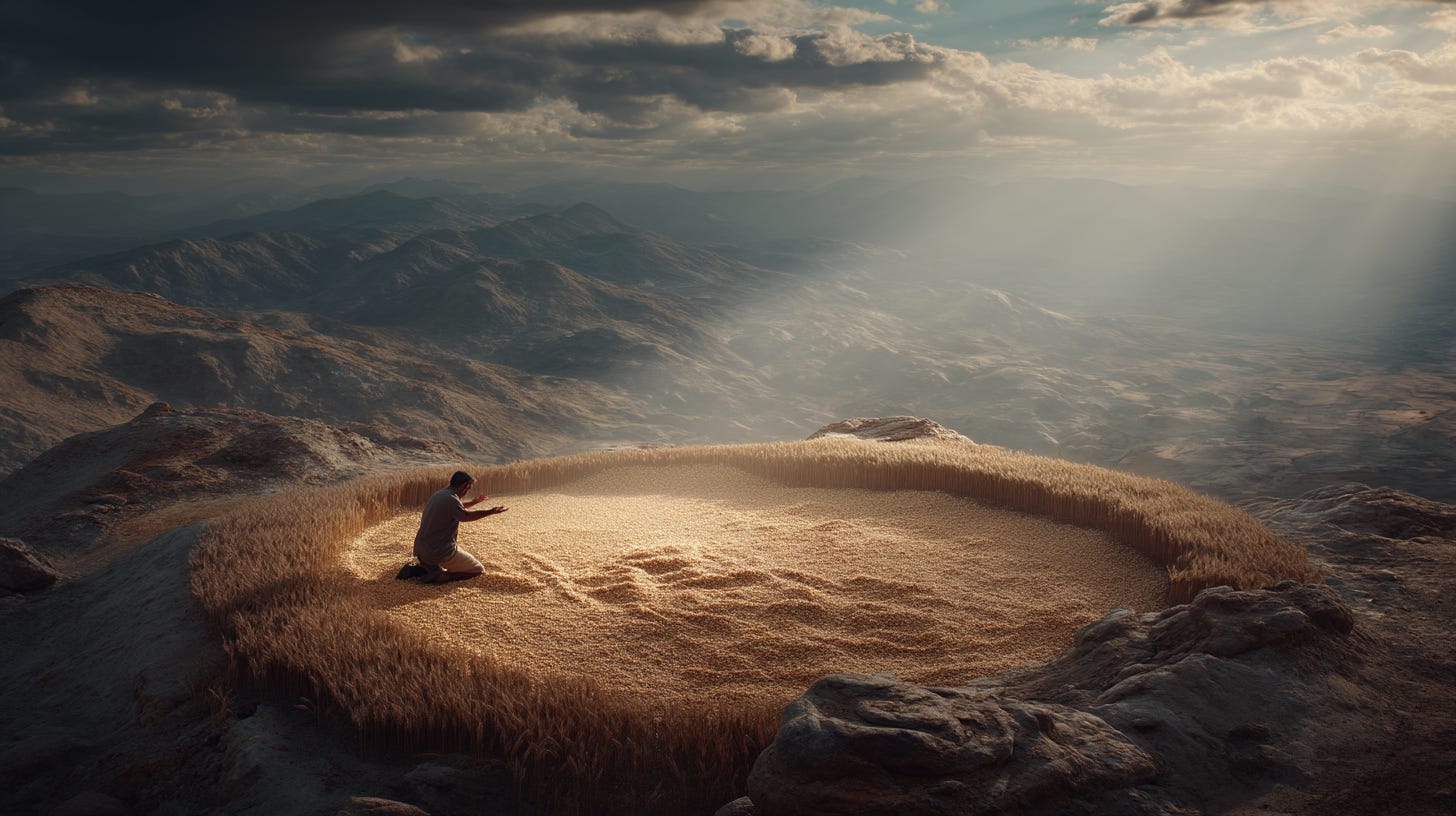 The Threshing Floor: Where the Flesh is Crushed and Destiny is Born