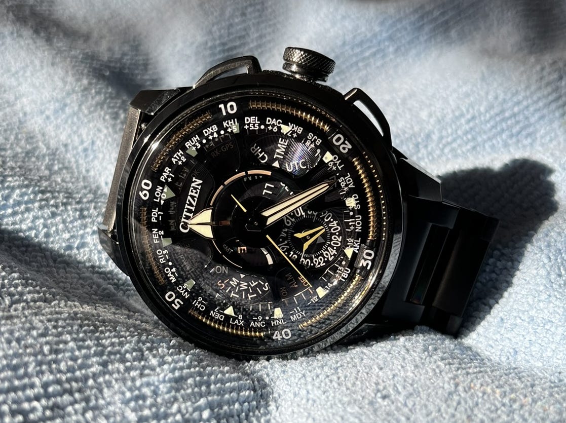 Citizen Satellite Wave GPS CC7005-16G Watch Review