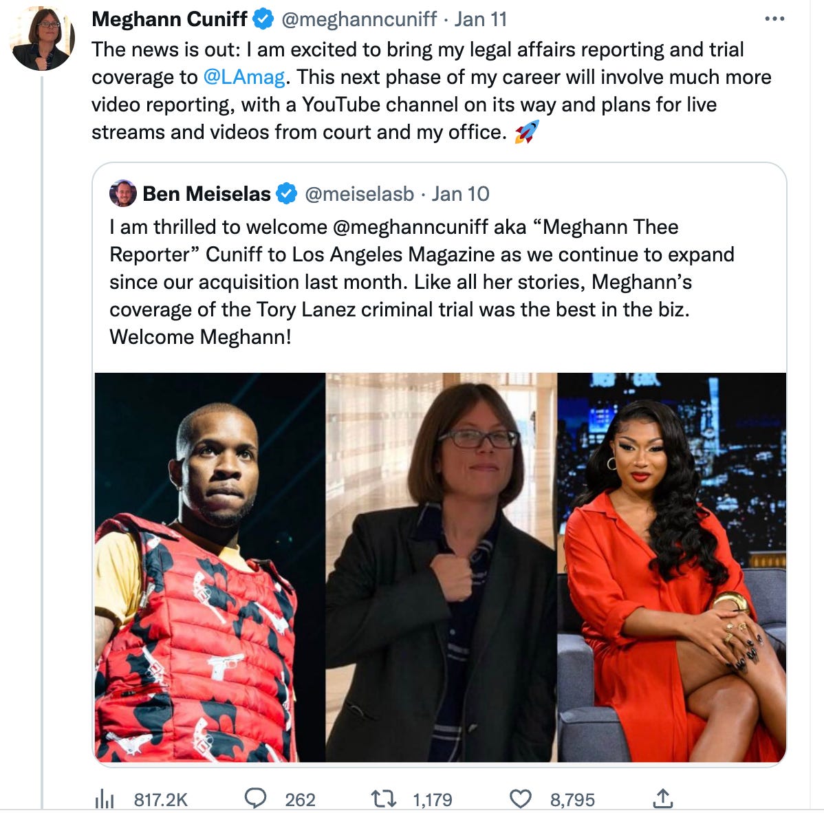 Welcome to Meghann Cuniff's newsletter