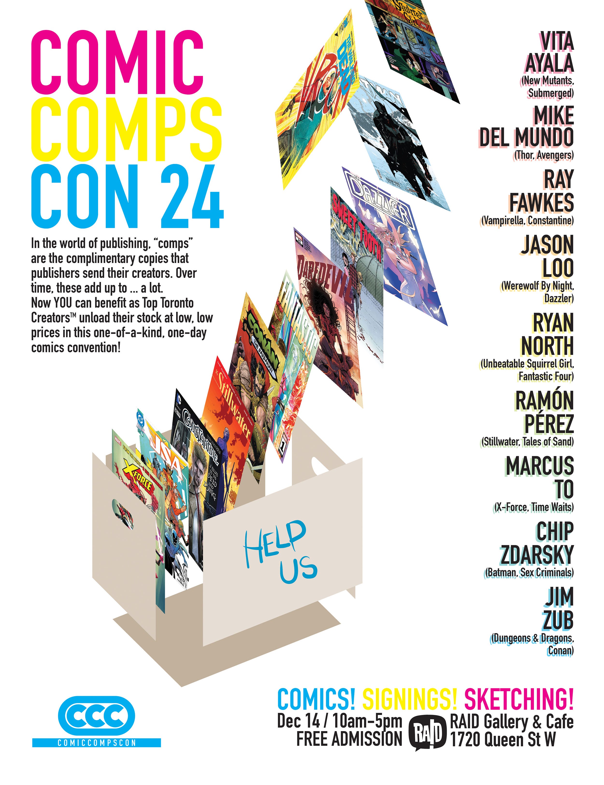 COMPS COMPS COMPS - It's Chip Zdarsky's Newsletter, Okay?