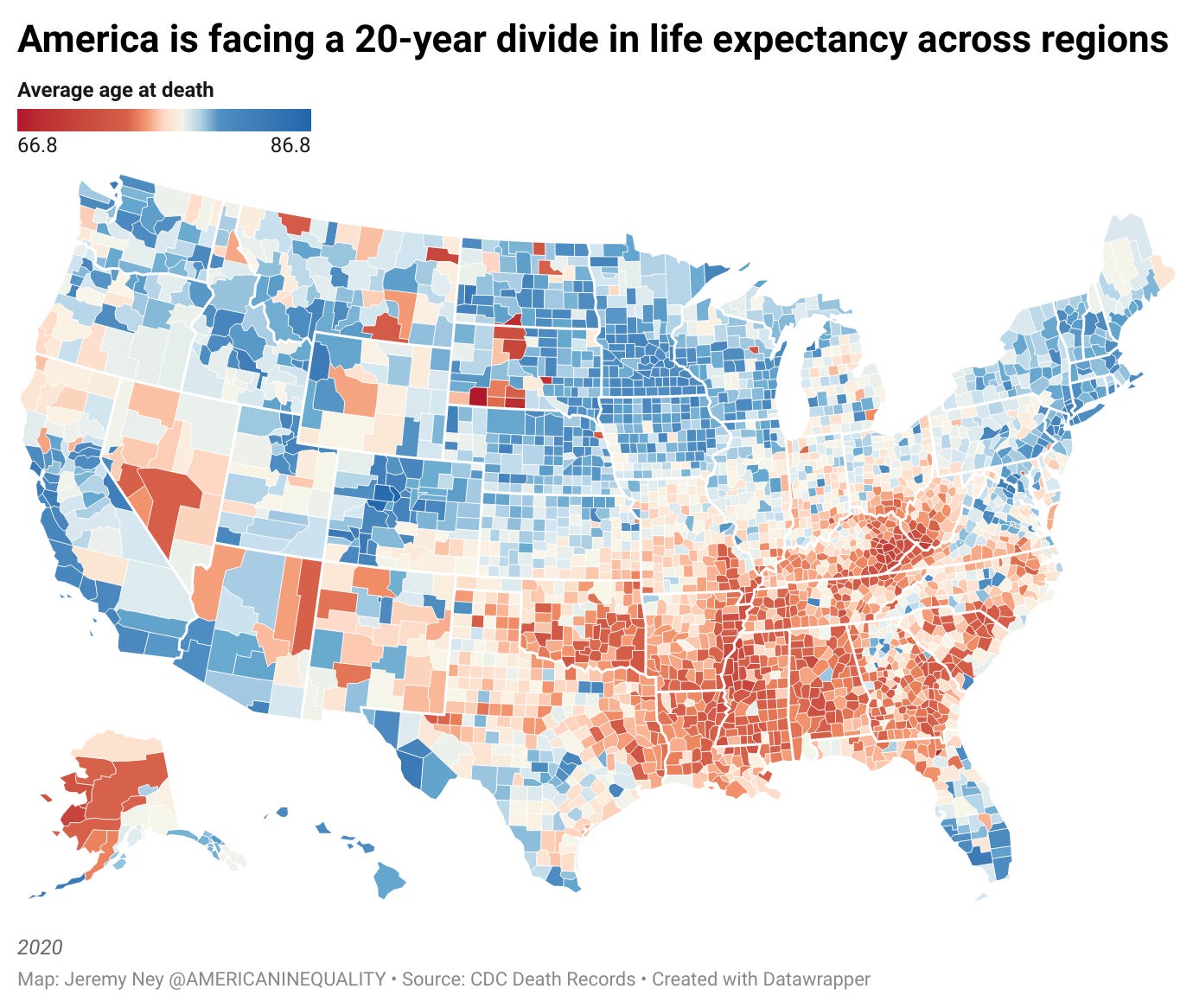 Returning to Life Expectancy and Inequality - by Jeremy Ney