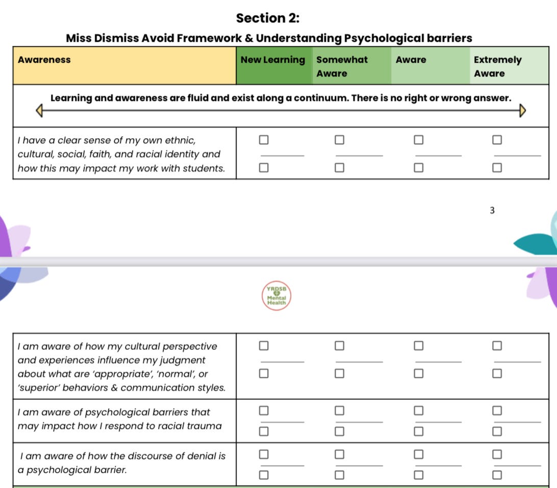 Workplace Indoctrination Day at the York Region District School Board