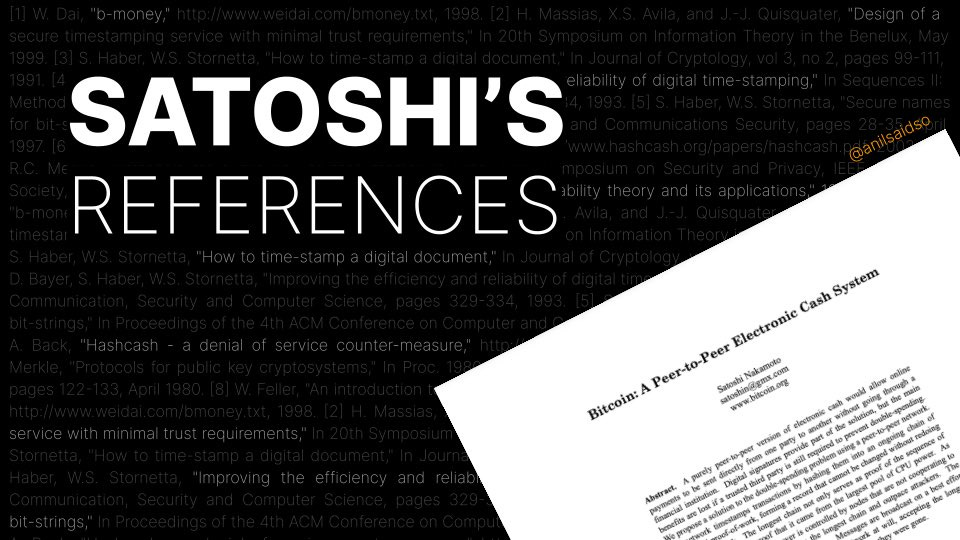 AS REFERÊNCIAS DE SATOSHI NAKAMOTO - Revista Plebs