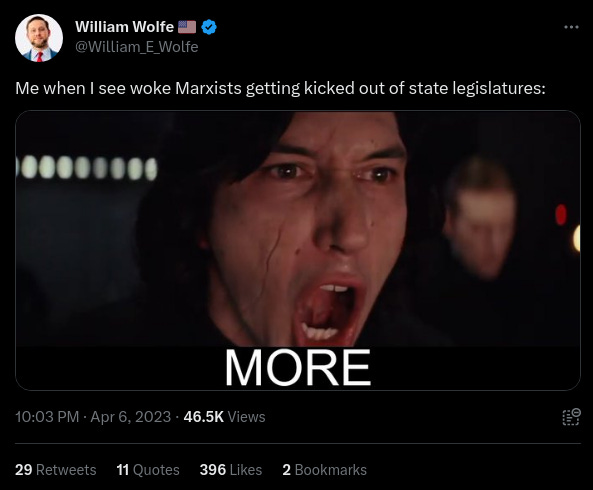 An open letter to William Wolfe - by Blake Callens