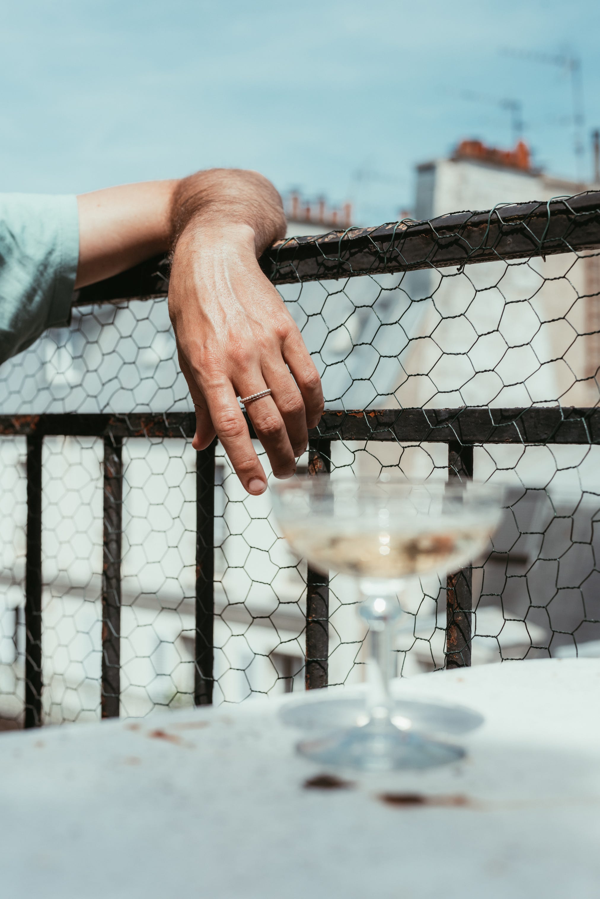 Sunny Blues - by Augusta Sagnelli - Baby Blue