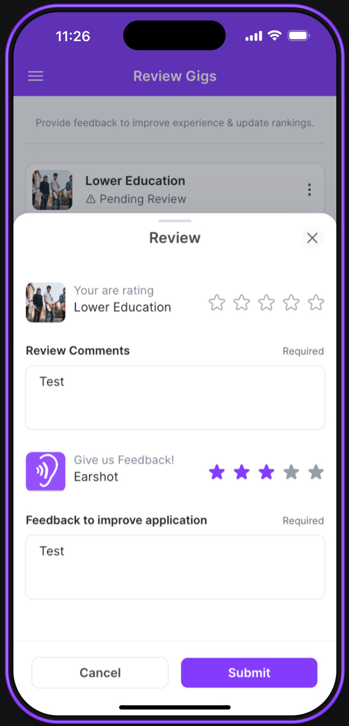 How I created a custom review system without any code on my application