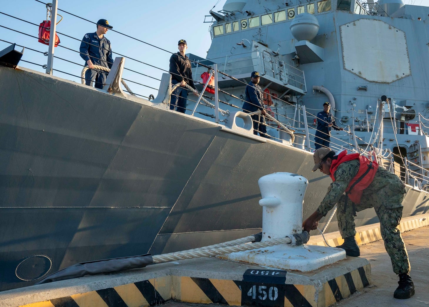 Deployment of USS Eisenhower Carrier Strike Group to the Eastern ...