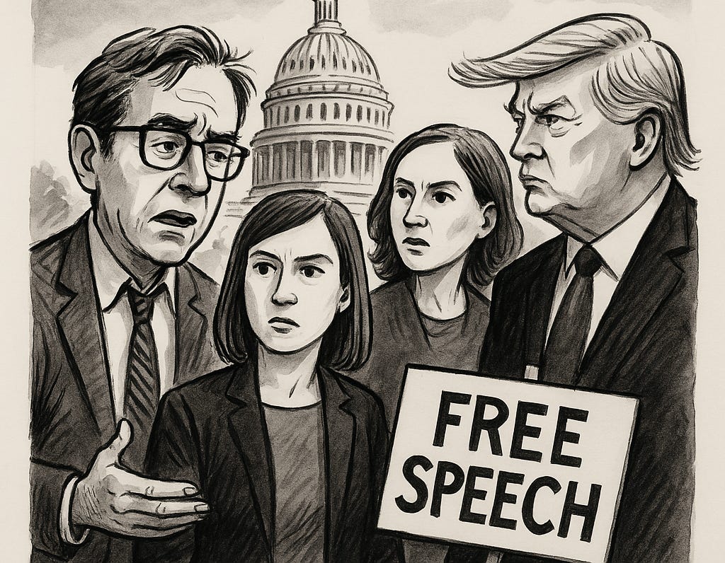 Free speech hypocrites