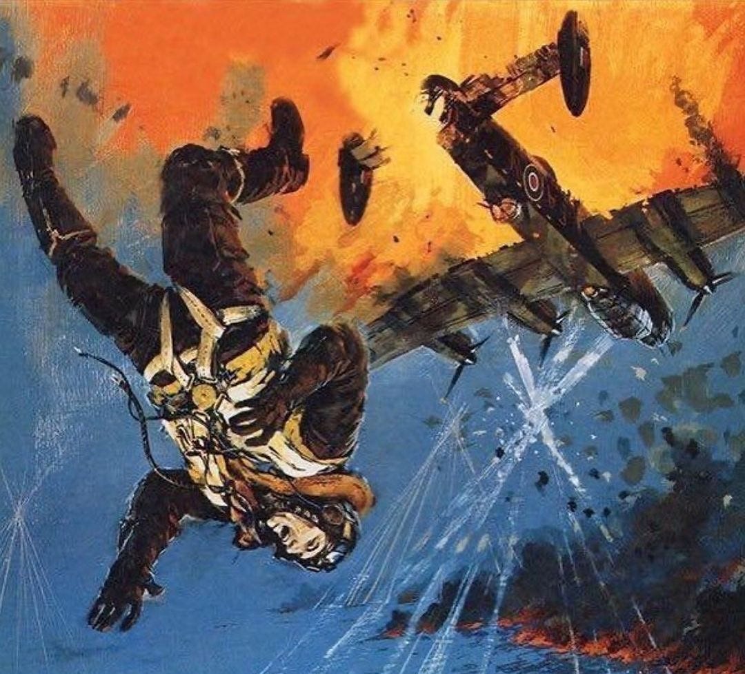 18,000 feet without a parachute