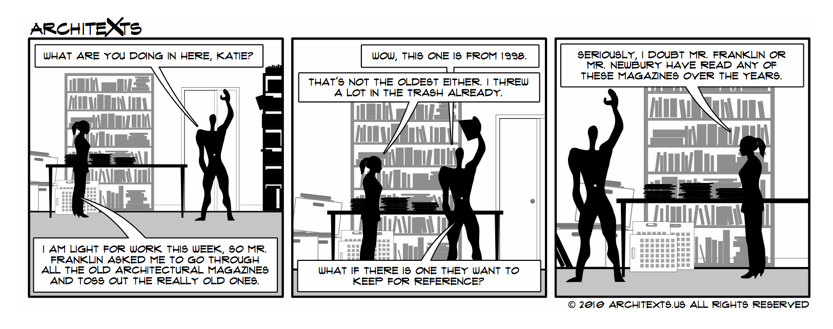 Architecture Magazines - by Modulor Man