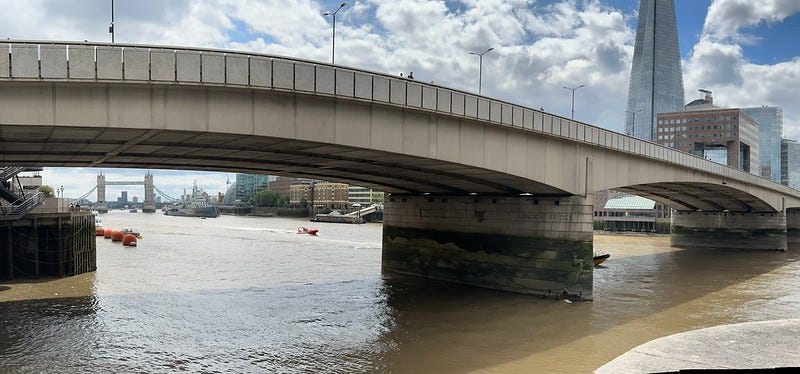 The Secret Chambers of London Bridge - by Matt Brown