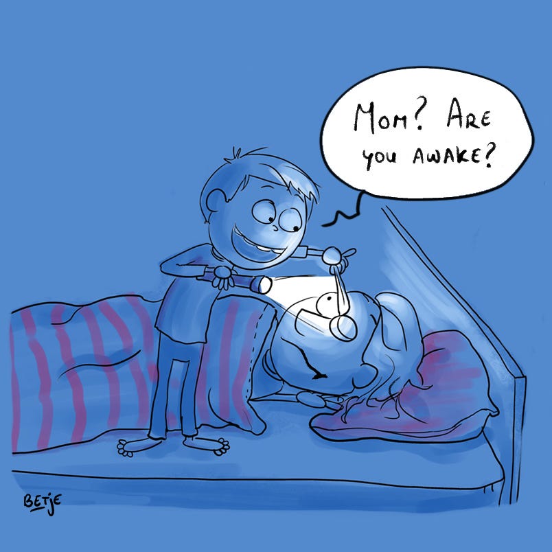 😴 Comics about sleep - Betje’s Comics