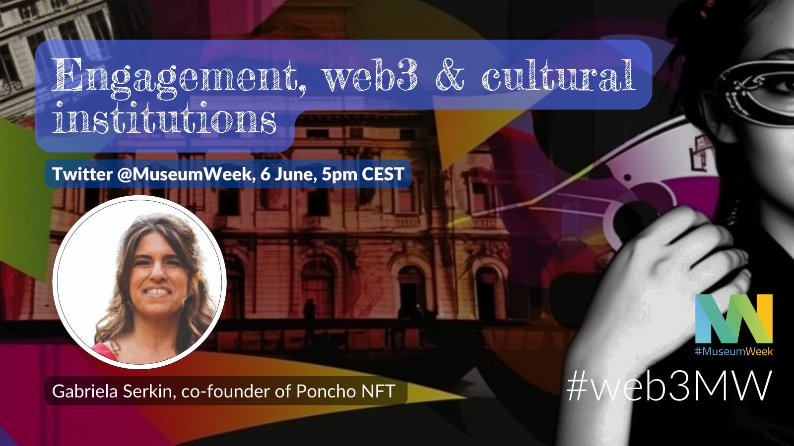 Exclusive Talks on Web3 & Culture and AI & Culture during MuseumWeek 2023