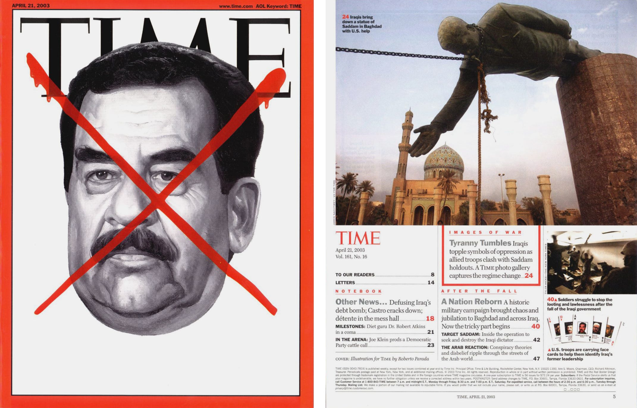 The Toppling of Saddam's Statue: Act II - by Patrick Witty