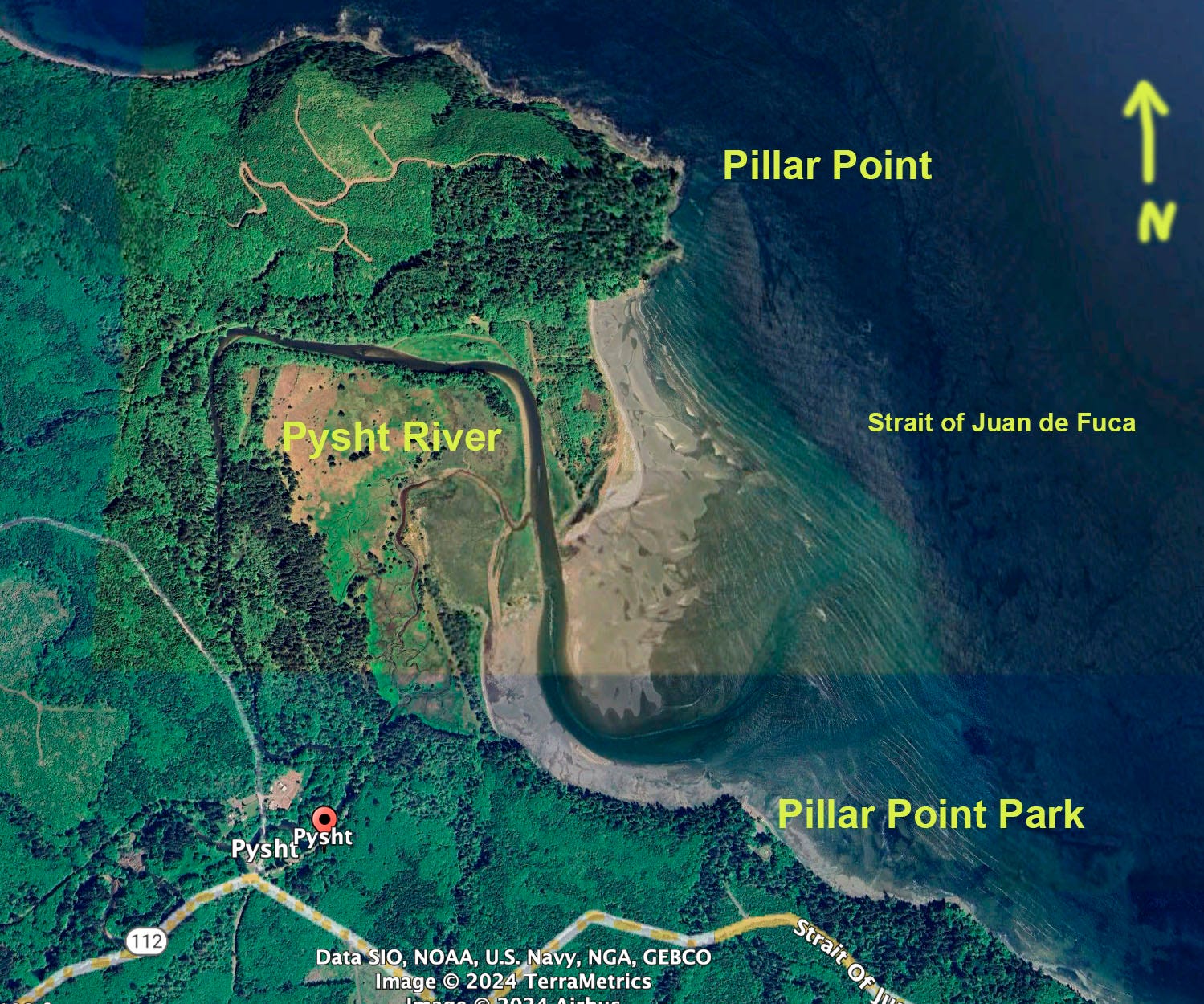 Pillar Point Recreational Area / Pysht River - Part 1