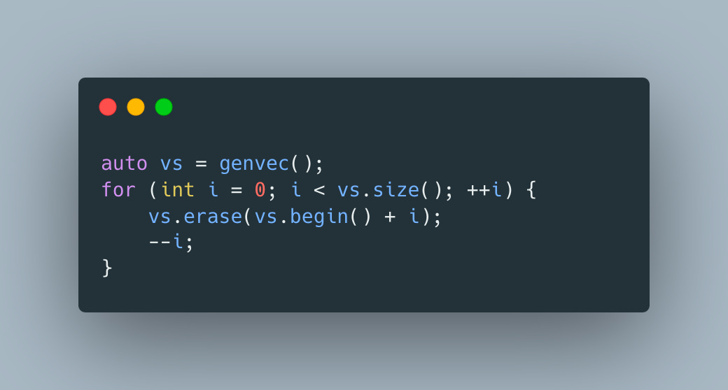 Removing elements from vector efficiently?