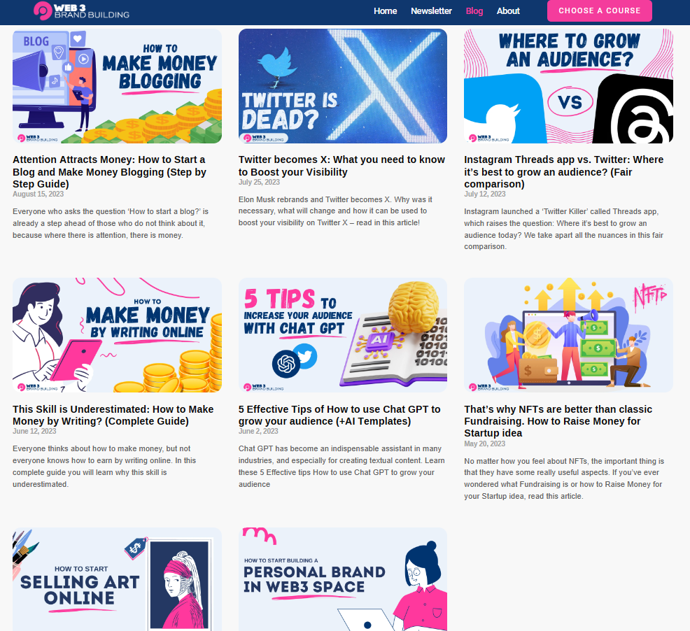 How Blogging will Save the Web3 Space?