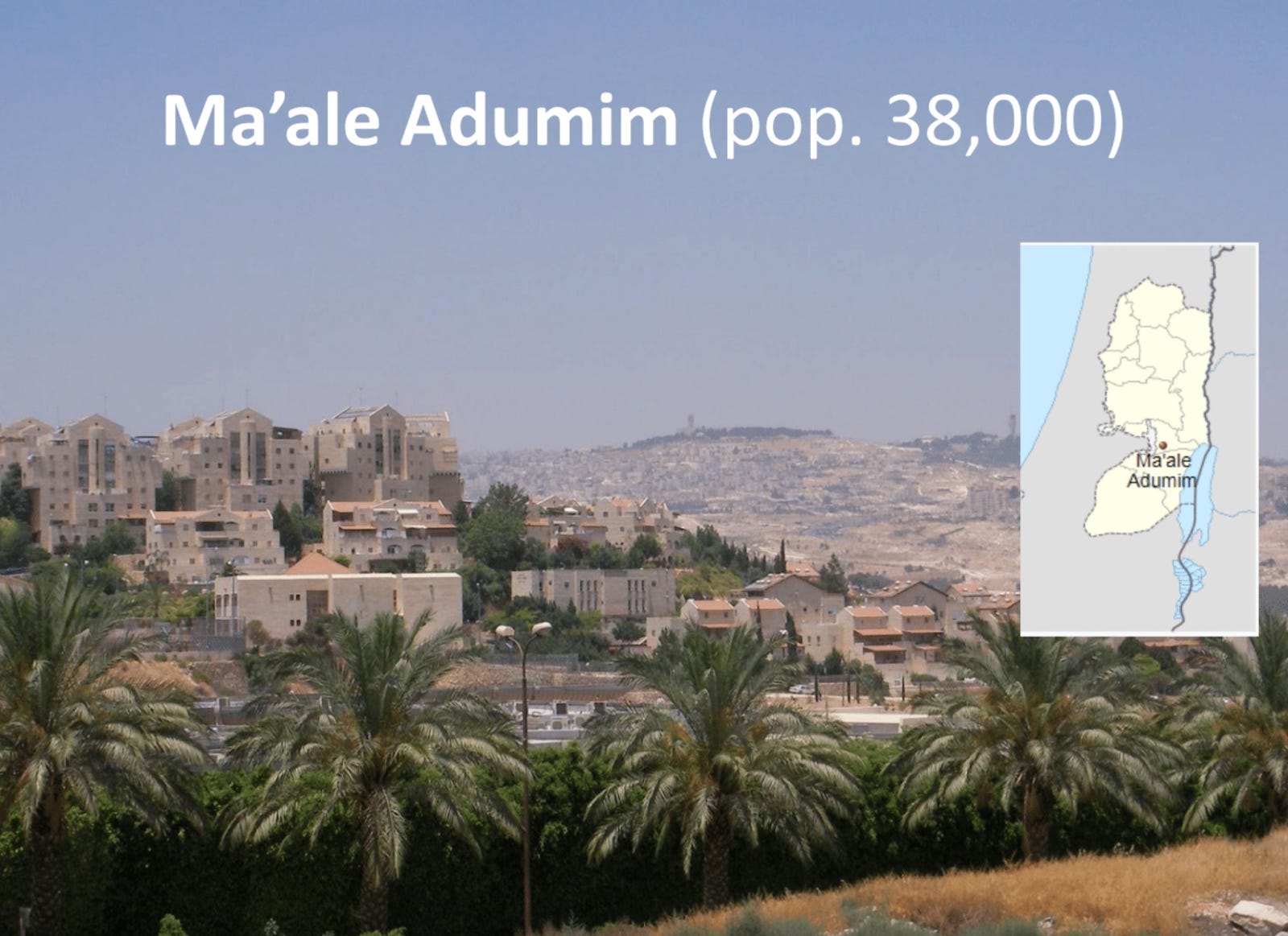 The Problem of West Bank Settlements. - by Tomas Pueyo