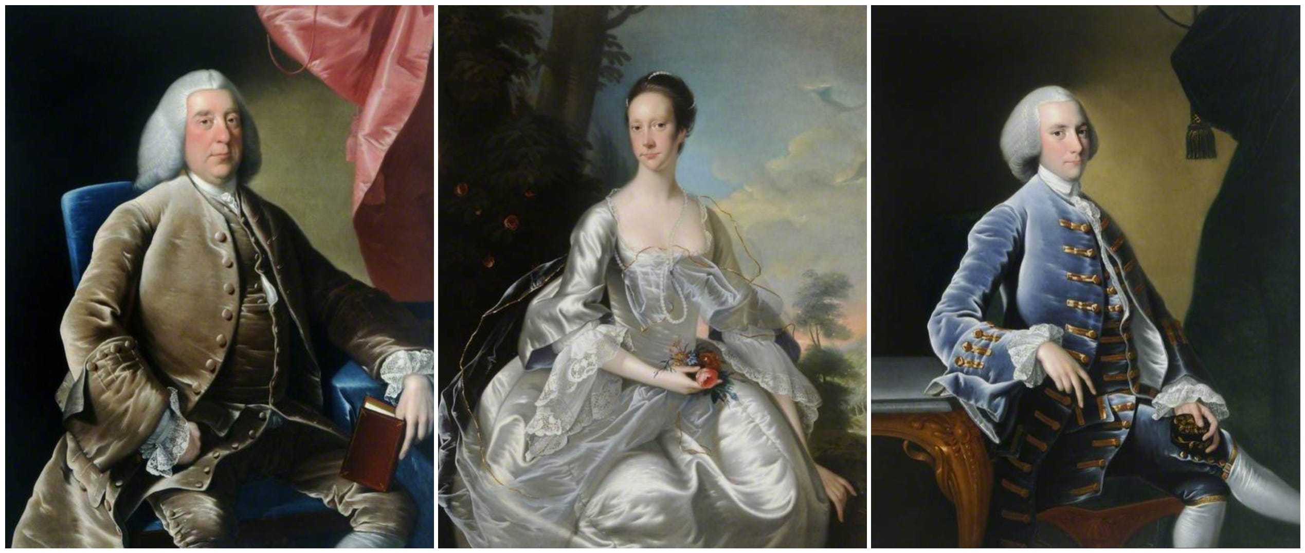 3. William, His Daughter, Elizabeth and Pigot