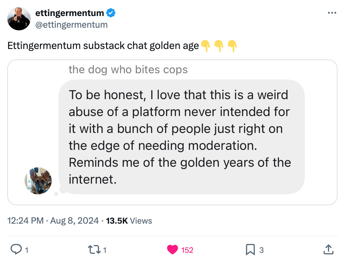 Substack Chat - An online community platform - On Substack