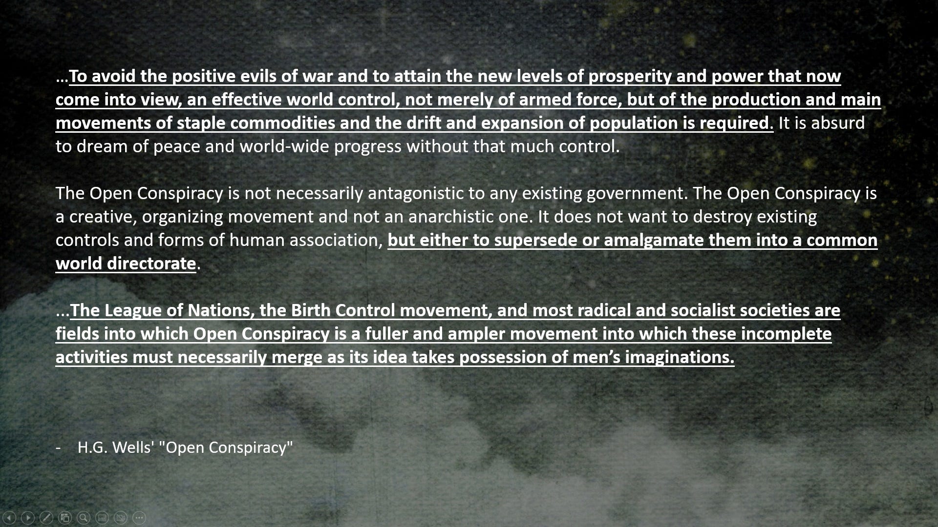 Why H.G. Wells' World Brain and Yuval Harari's Hackable Human Will Not ...
