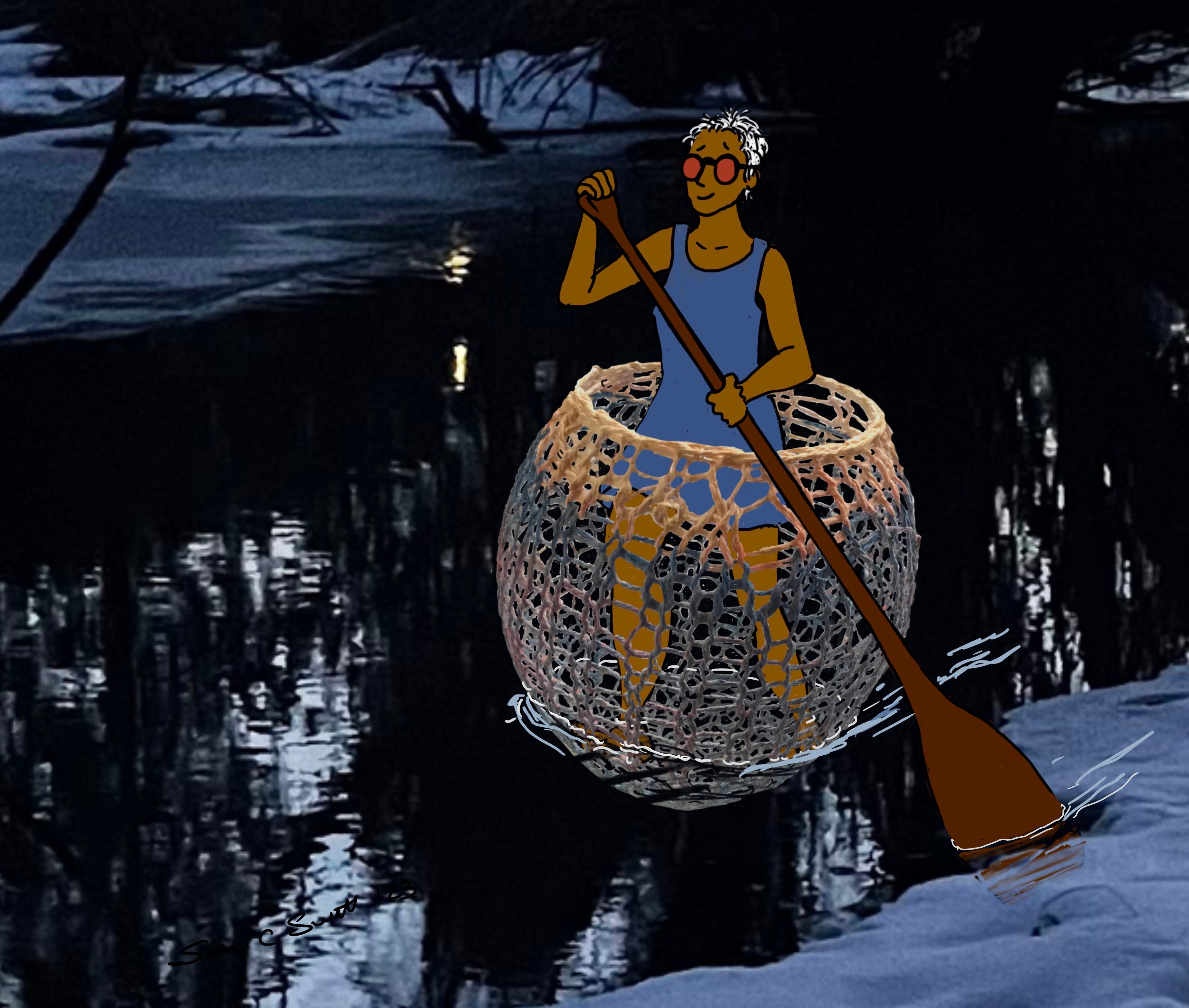 she went to sea in a sieve - by Sarah C Swett - The Gusset