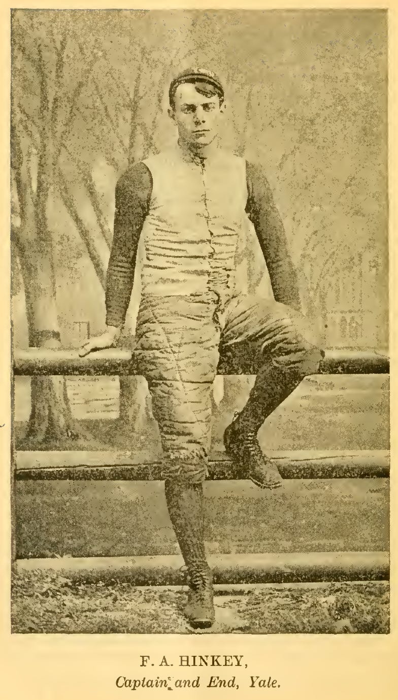 Today's Tidbit... Frank Hinkey Gets His Bell Rung