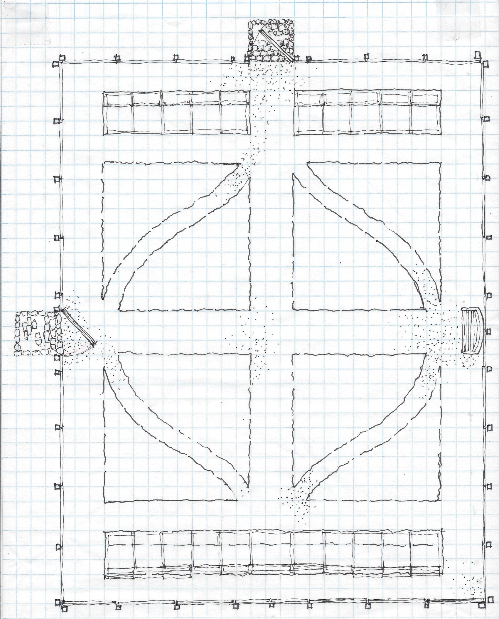 Establishing A Garden Path - by Ellen Ecker Ogden