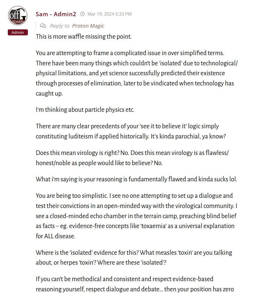 offGuardian rude and derisive admin comments