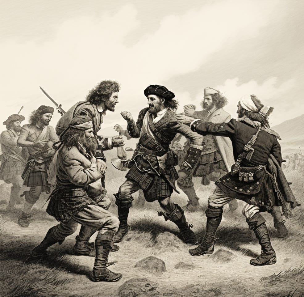 The Slaughter of William Sutherland of Duffhouse By Clan Gunn