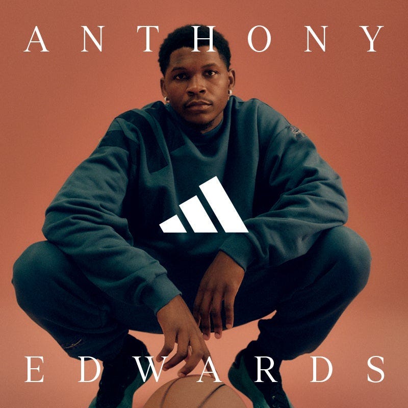 Adidas, Anthony Edwards, and What the Game's Been Missing