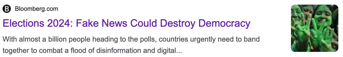 AI-based disinformation is probably not a major threat to democracy ...