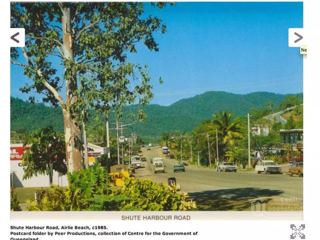 Airlie Beach, Qld Evolution: Then Versus Now