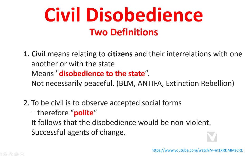 A Handy Guide to Civil Disobedience - by Just call me Jack