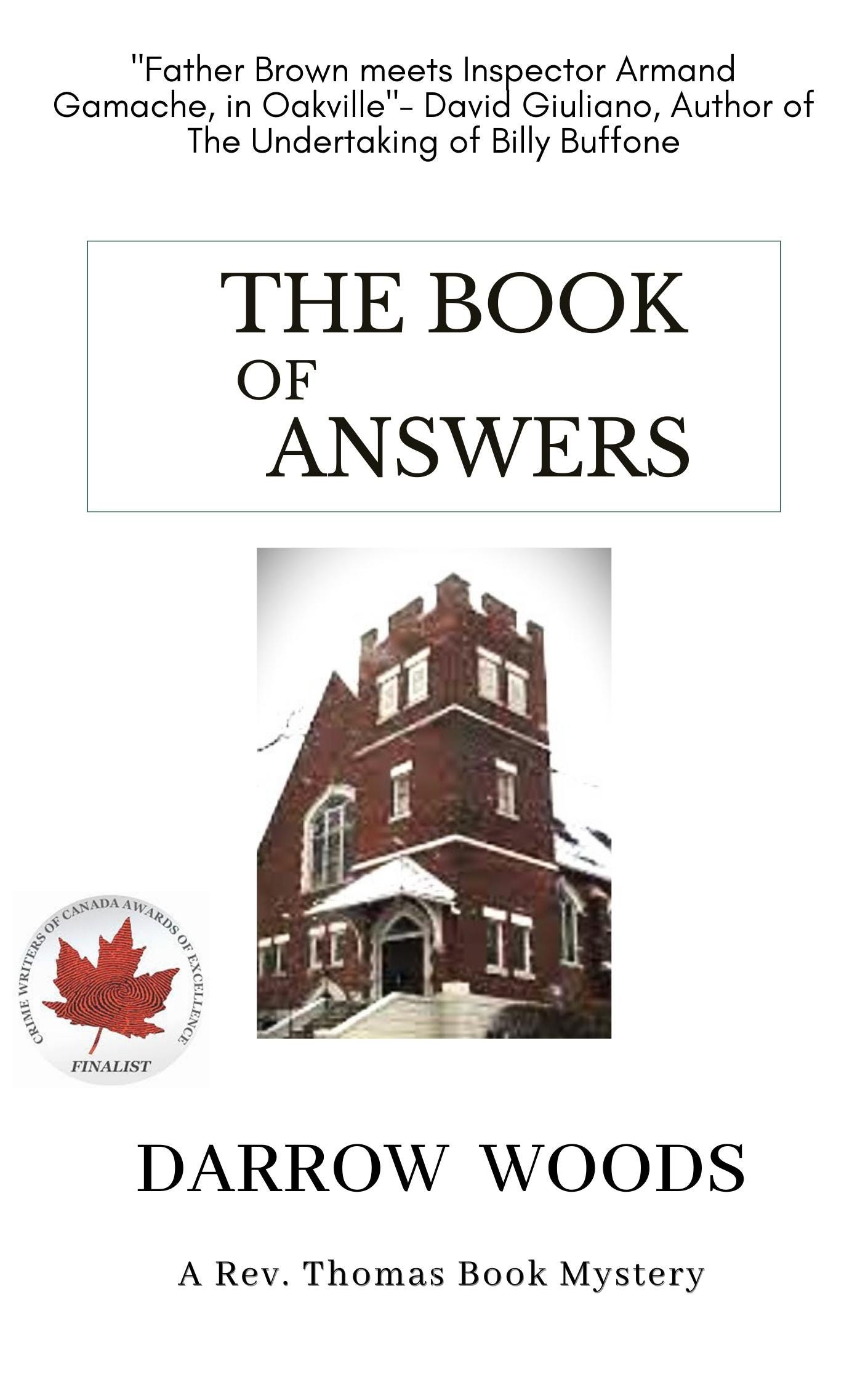 New Cover for The Book of Answers - by Darrow Woods