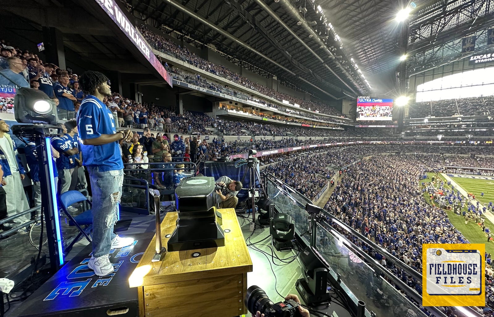 Pacers rookie Jarace Walker hits the anvil before Colts-Rams