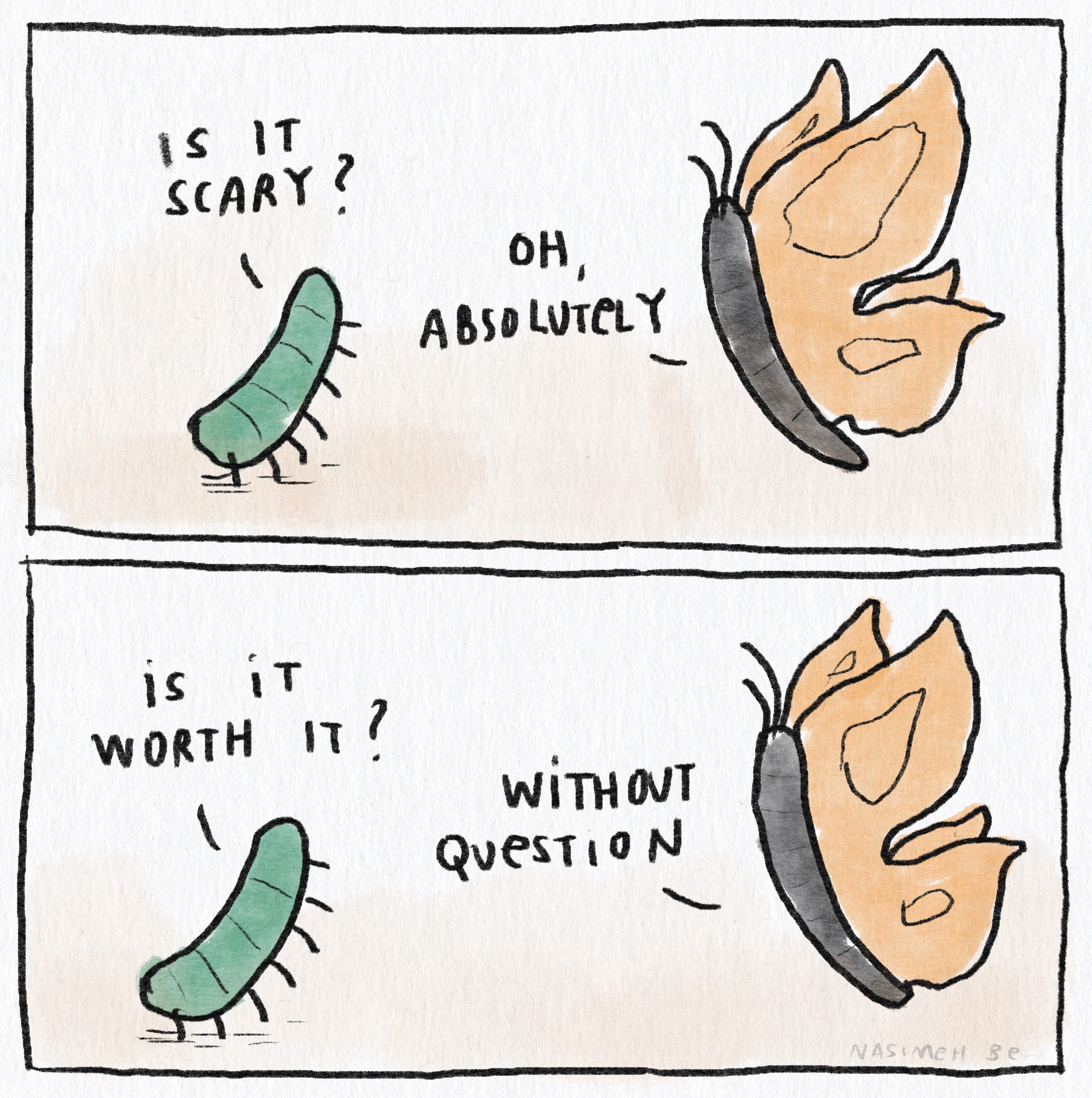 On Trees - by Nasimeh B.E. - Dear Human