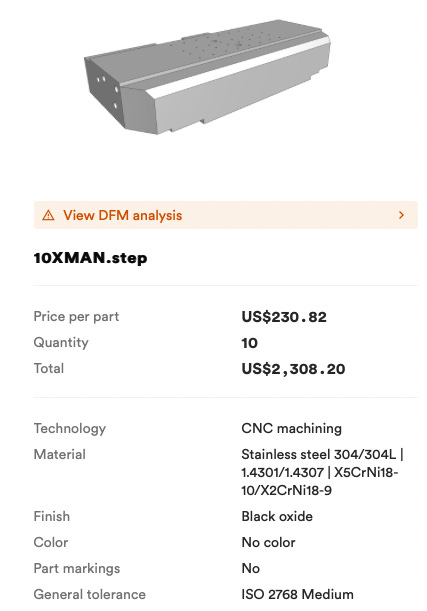 10X Chromium Controller Component Cost Is Likely