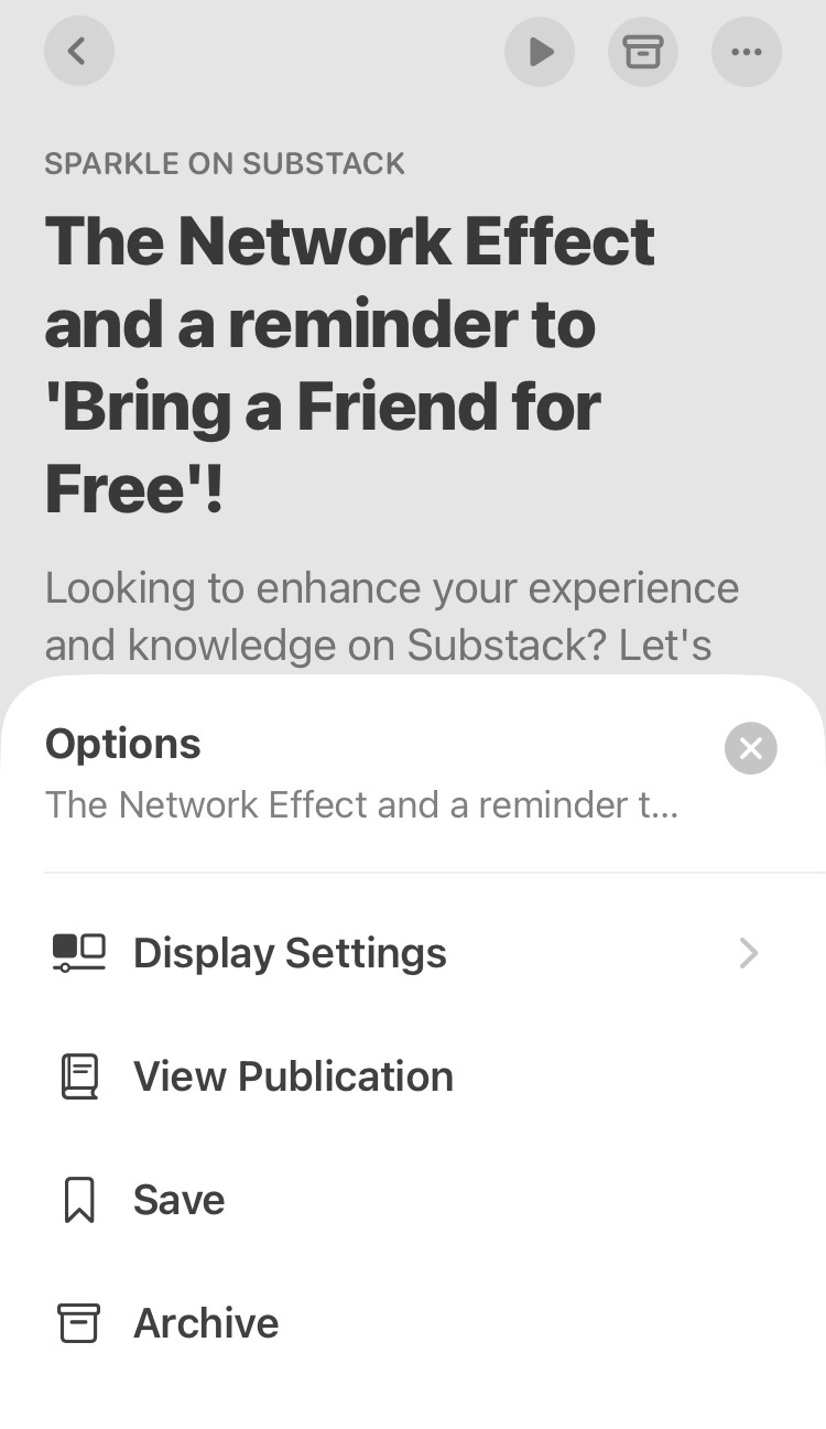 Stay Creative on Substack #1 - by Claire Venus