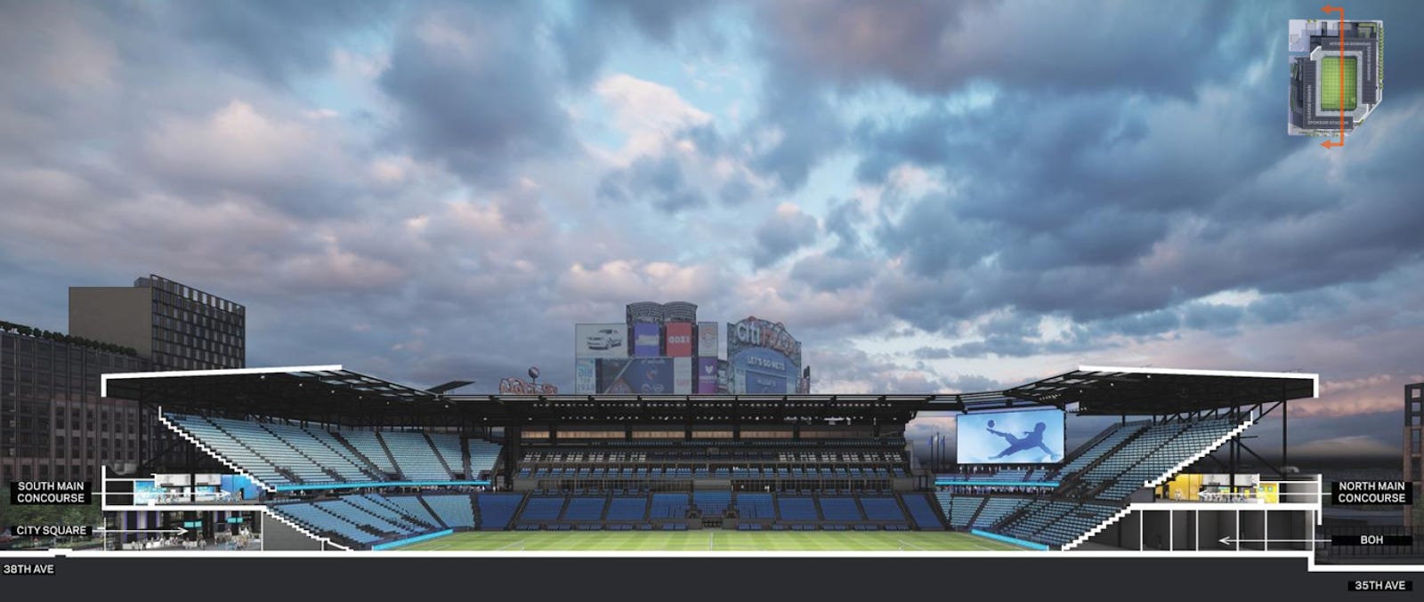 Up Close and Personal with NYCFC's Stadium Design