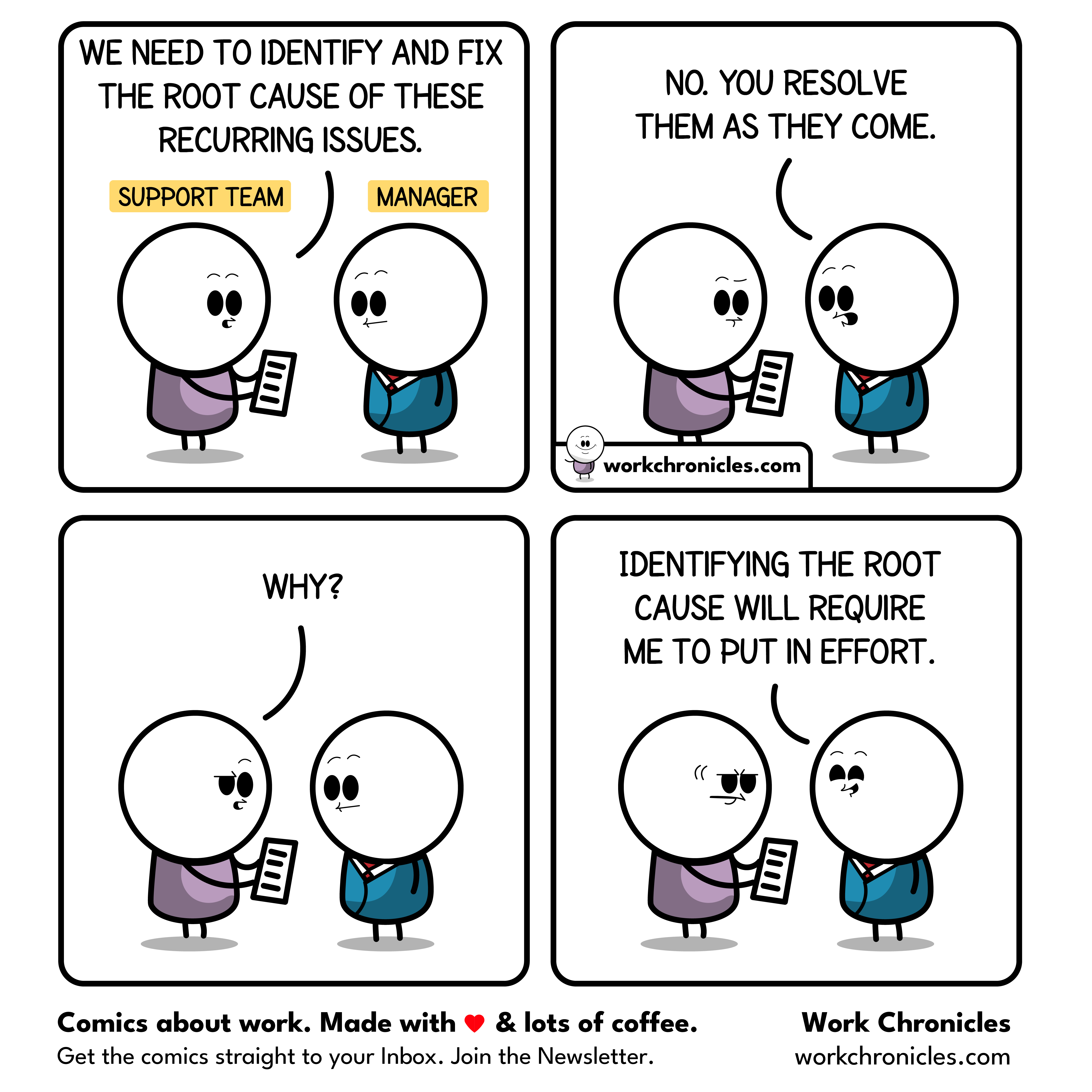 (comic) All effort is not created equal : r/workchronicles