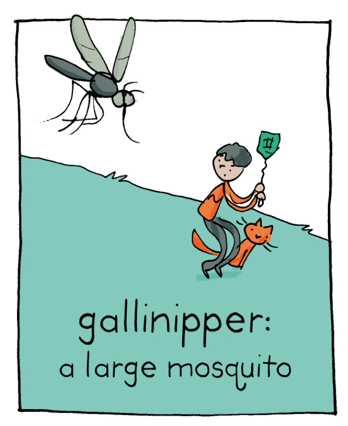 Ridiculous Words - by Grant Snider - Incidental Comics