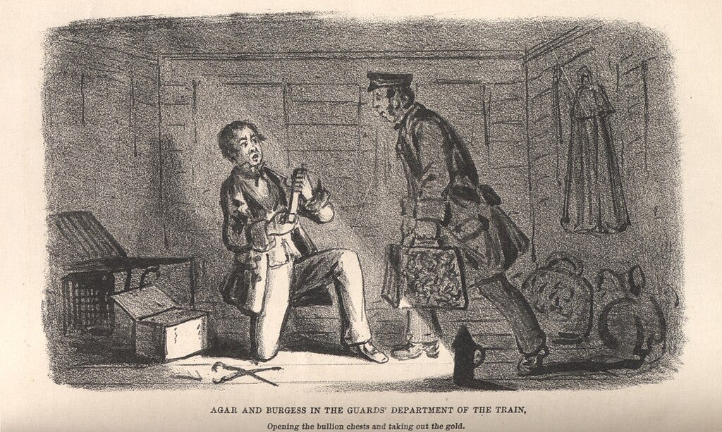 Five... historic London heists - by Lydia Manch