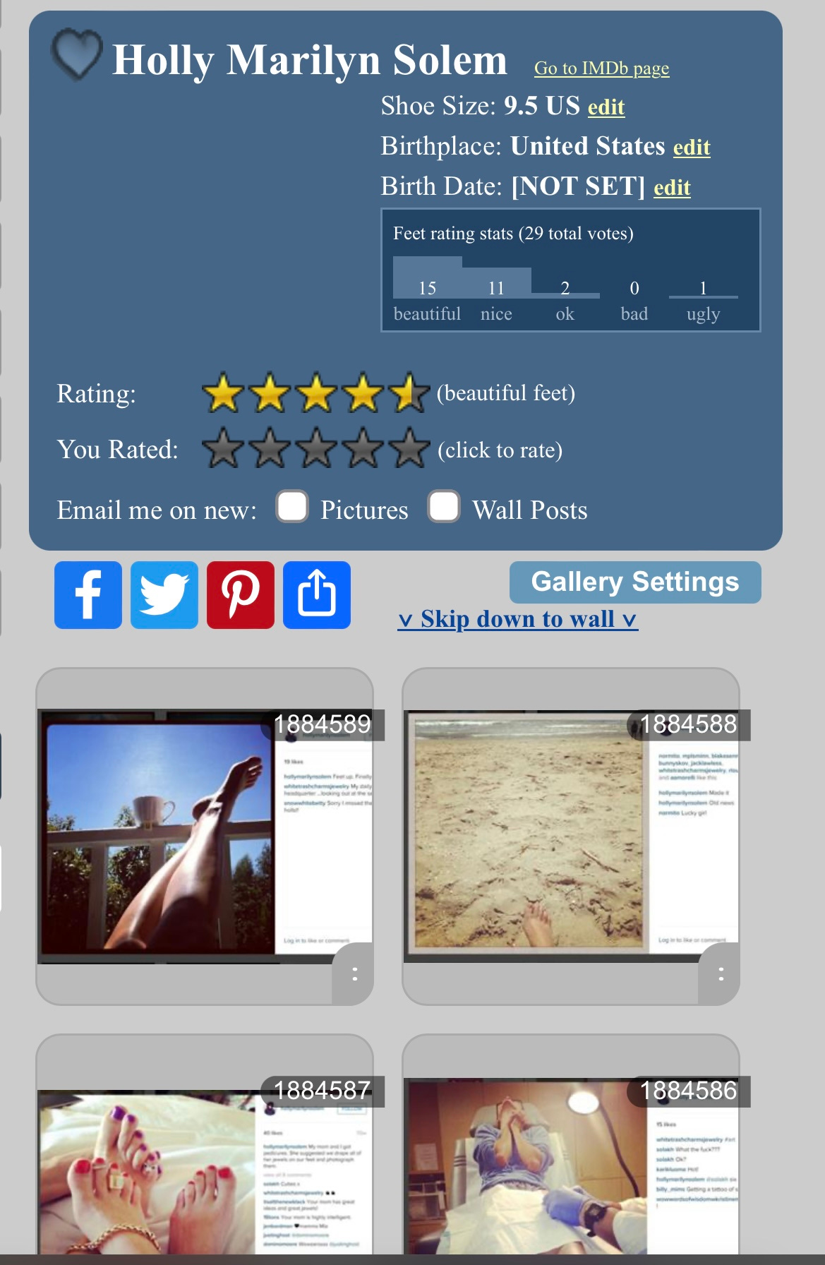 Pictures of My Feet - by Holly Solem - HollyWould