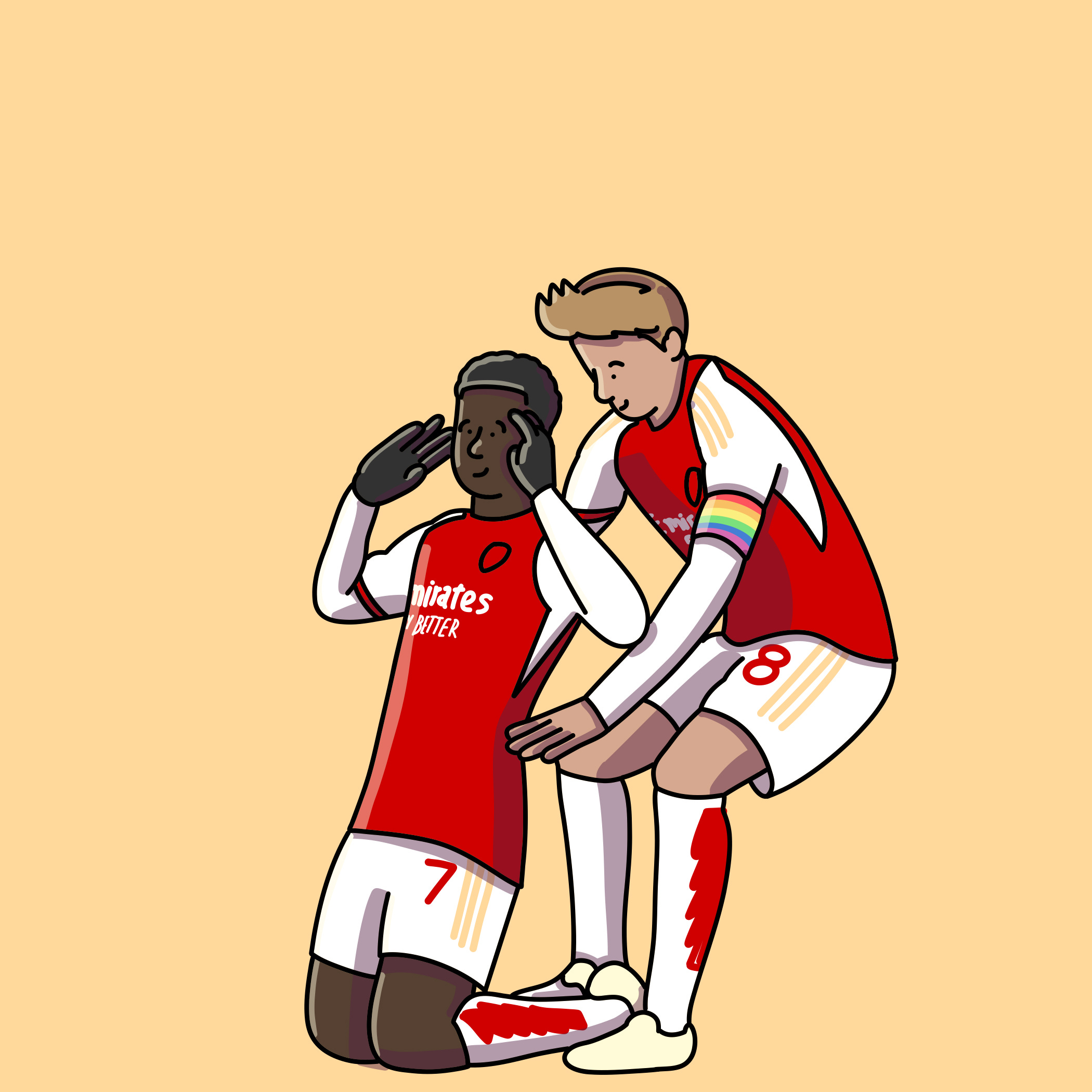 Saka might be good - Poorly Drawn Arsenal Newsletter