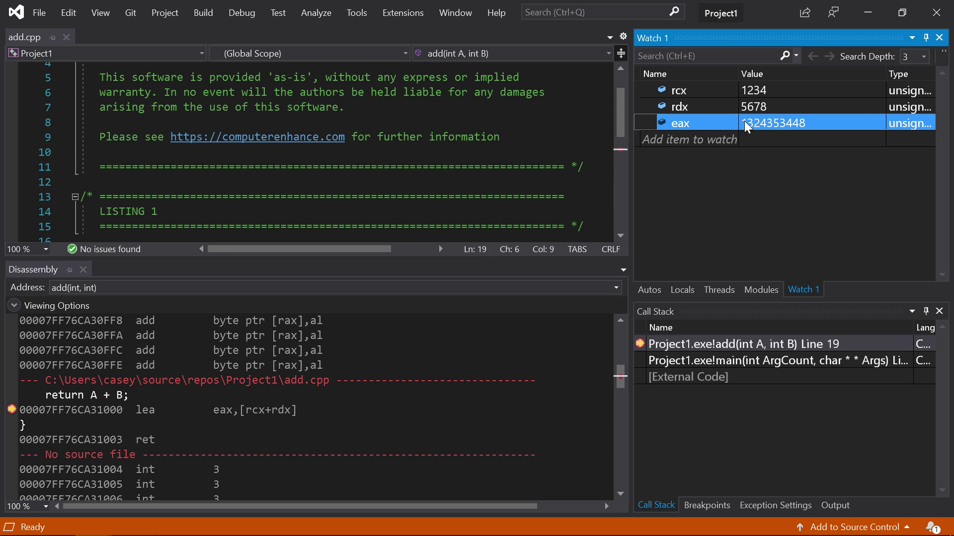 Waste - by Casey Muratori - Computer, Enhance!