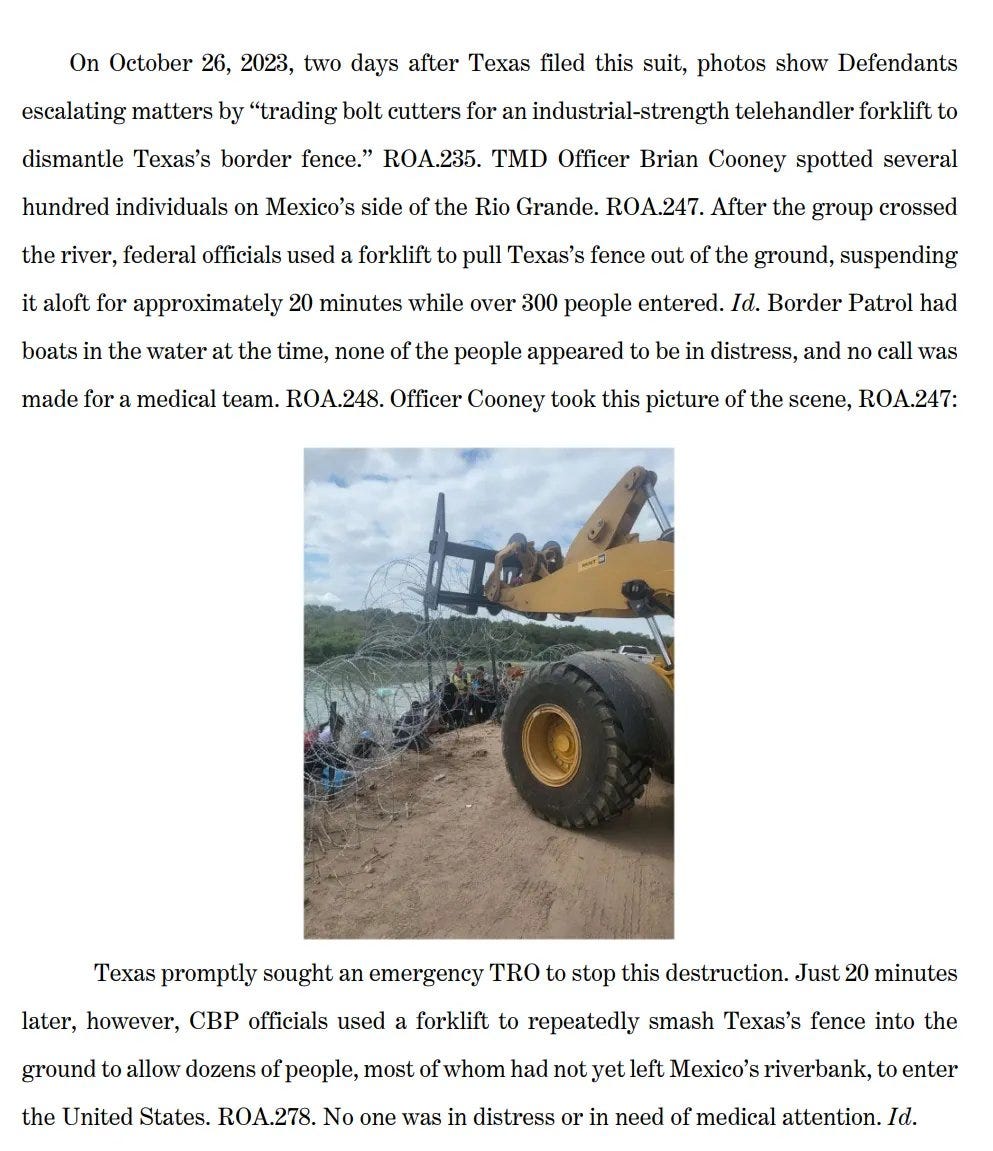 Shelby Park and Eagle Pass Border Secured. Migrants take to Normandy