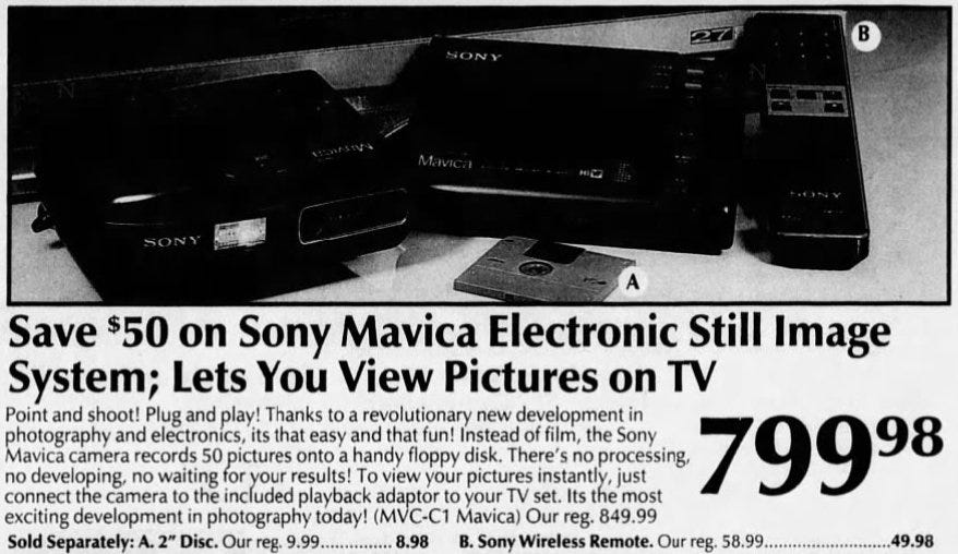 A History of the Sony Mavica Camera - The Retroist