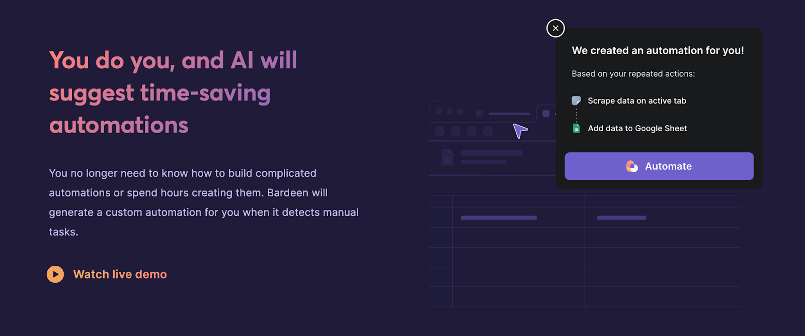 NPLG 3.16.23: Automating Manual Tasks with AI (Bardeen)